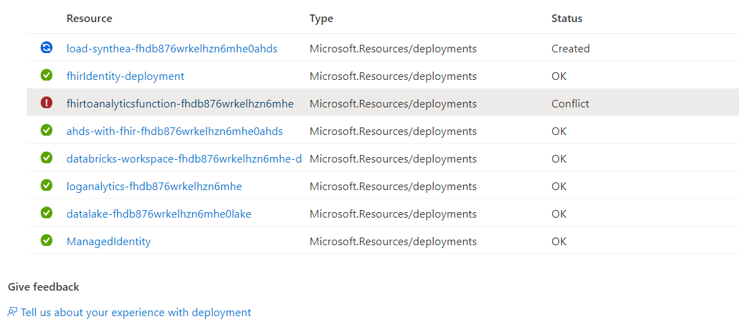 Deploying Azure Delta Lake does not work - Function Error · Issue #53 · microsoft/healthcare ...