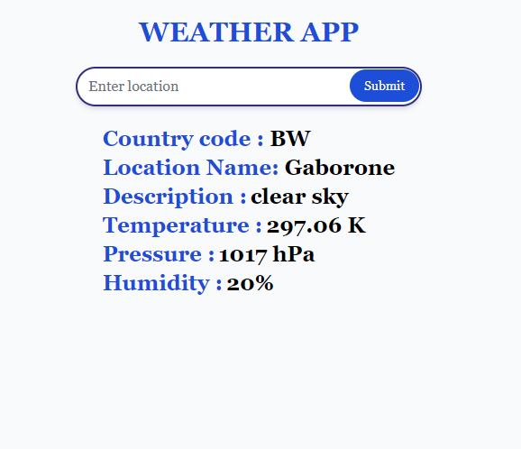 GitHub - bakanggaolekwe/Weather-App-Django-Framework