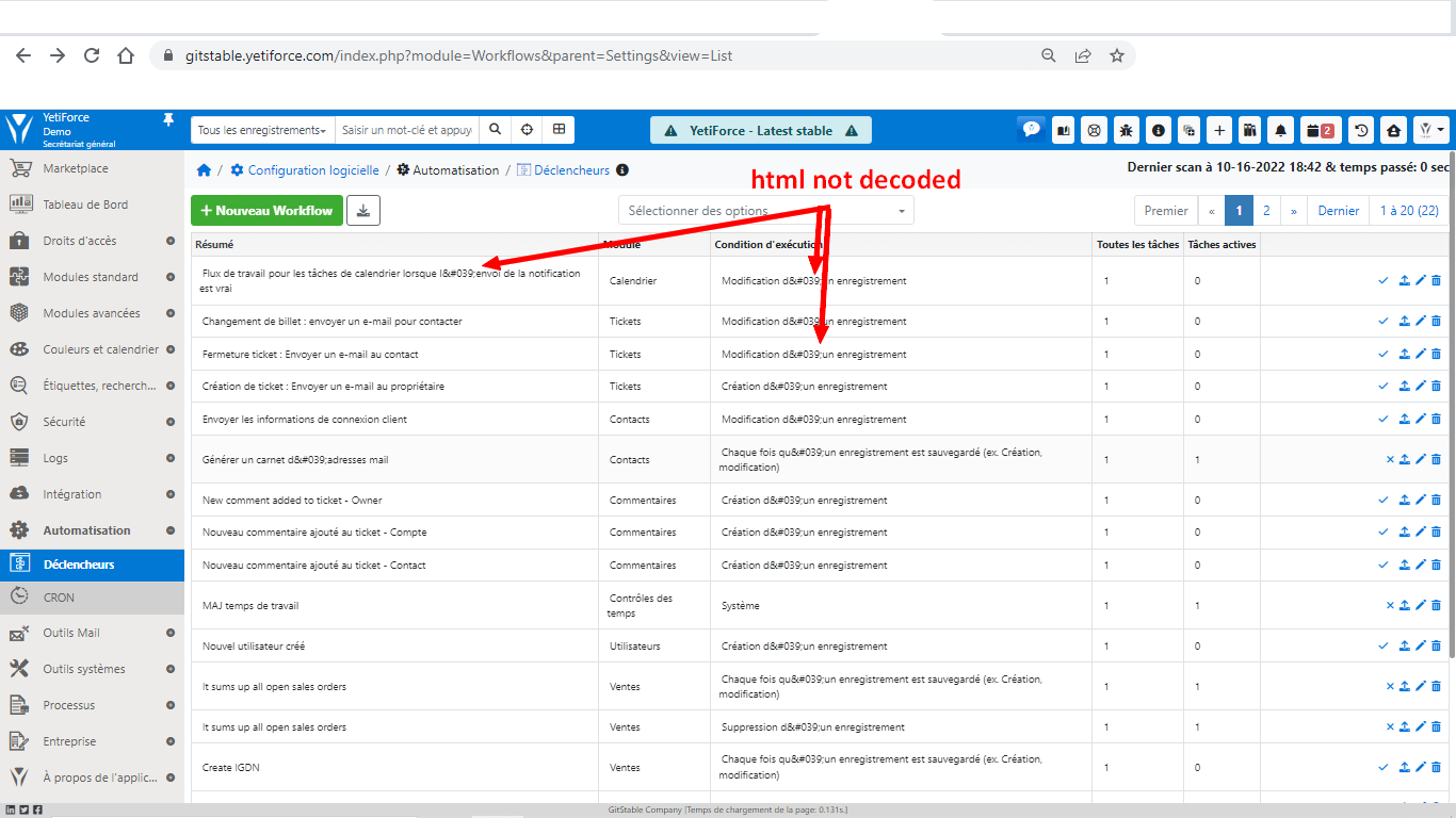 [bug] Single quote appears as html code in different modules · Issue #16590 · YetiForceCompany ...
