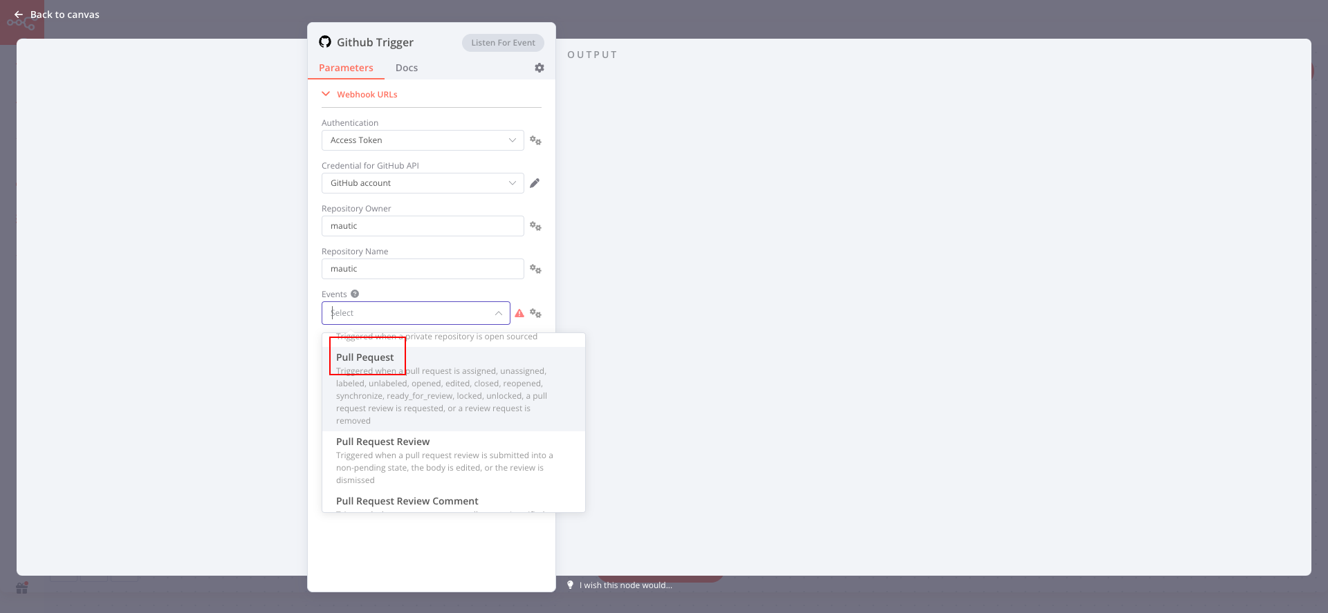 Typo in GitHub node options · Issue #4221 · n8n-io/n8n · GitHub