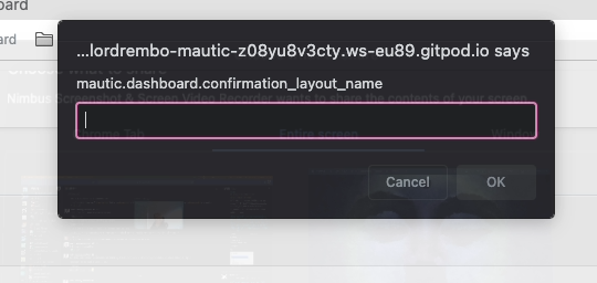 Save Dashboard Popup Has Missing Language String On 5x · Issue 12055 · Mauticmautic · Github
