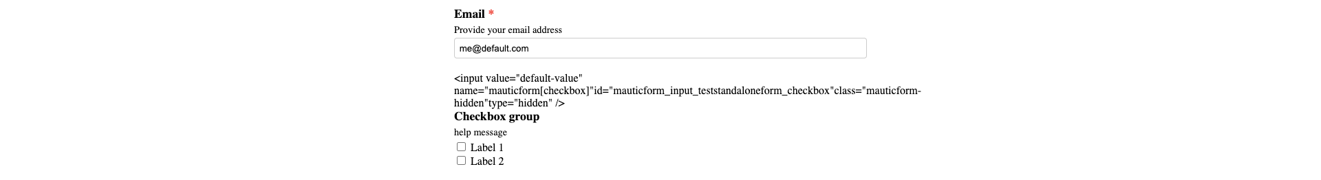 HTML rendered when creating a checkbox group on Mautic 5 forms · Issue #12627 · mautic/mautic ...
