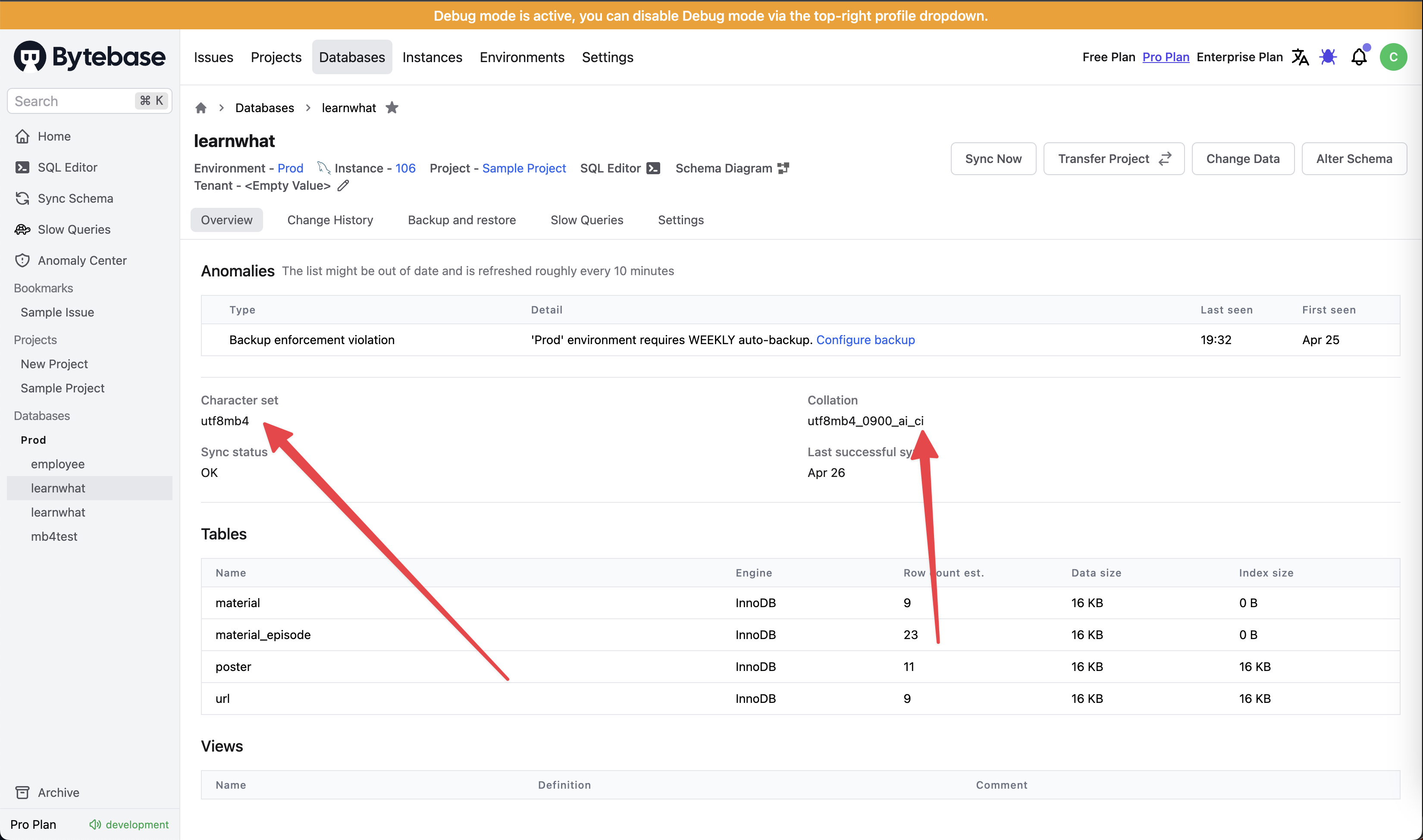 mb4 charset misidentified as mb3 charset and can't sync in Schema Sync · Issue #5864 · bytebase ...