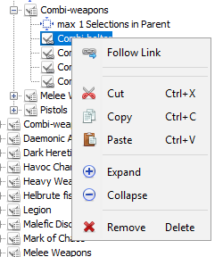 Entry Links to "not local" entities not allowing constraints or ...