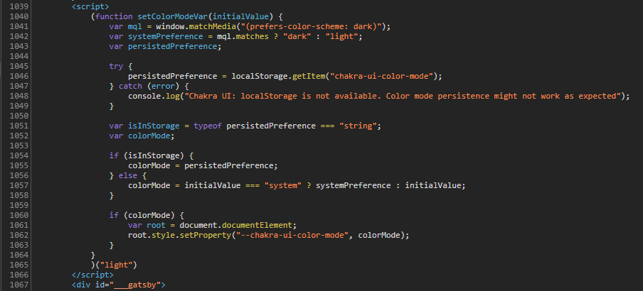 After migration to chakra v1 useColorMode hook does not seem to work ...