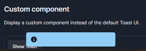 [Toast] toast.update(id, { render }) does not respect custom render · Issue #2362 · chakra-ui ...