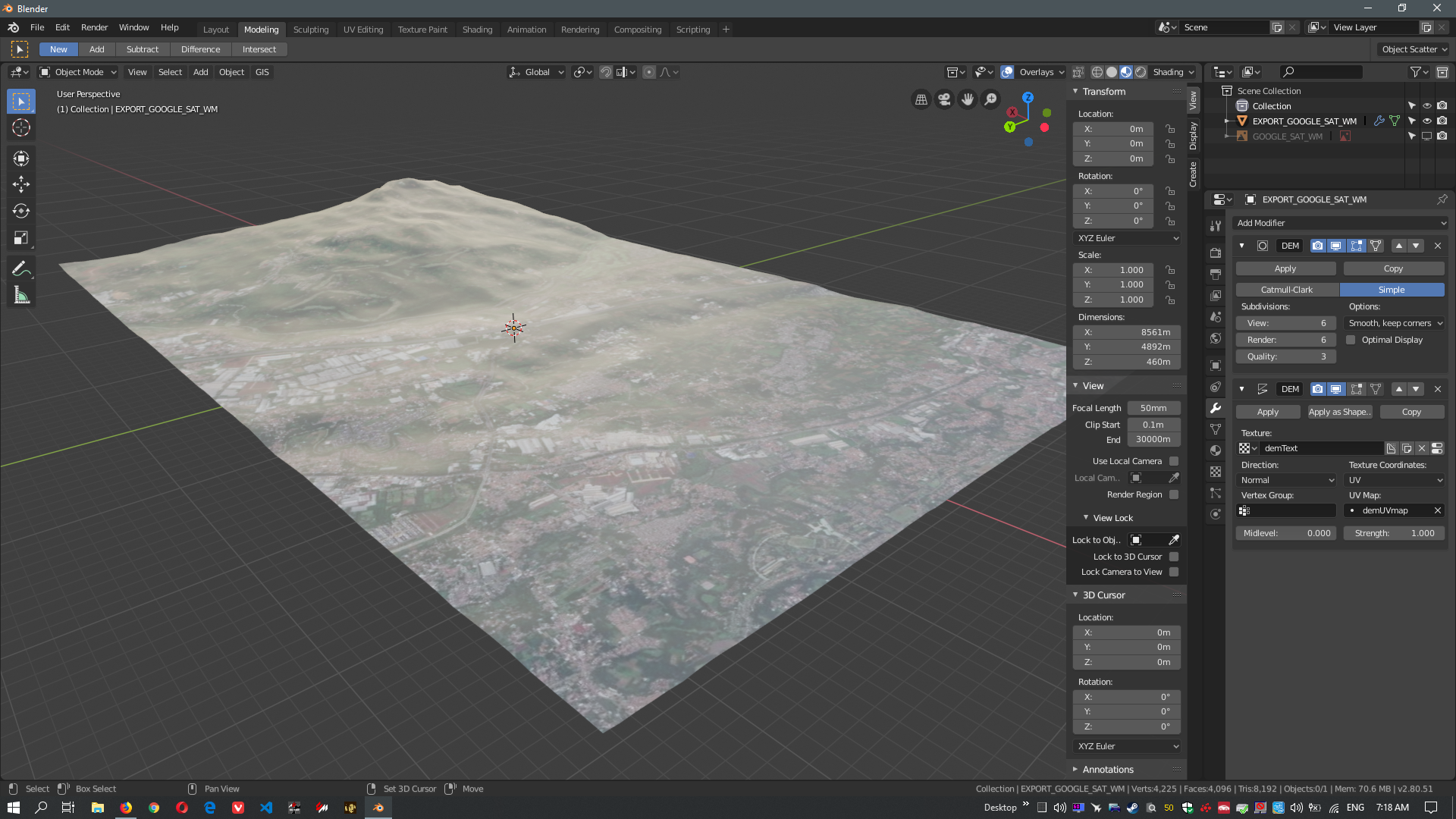SRTM elev points are not saved - Blender28 · Issue #164 · domlysz ...