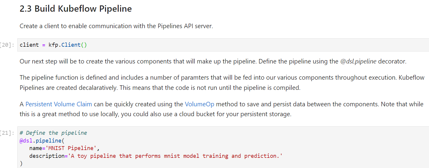 Deploying Kubeflowtutorial Building Your First Kubeflow Pipelines Workflowmd At Main