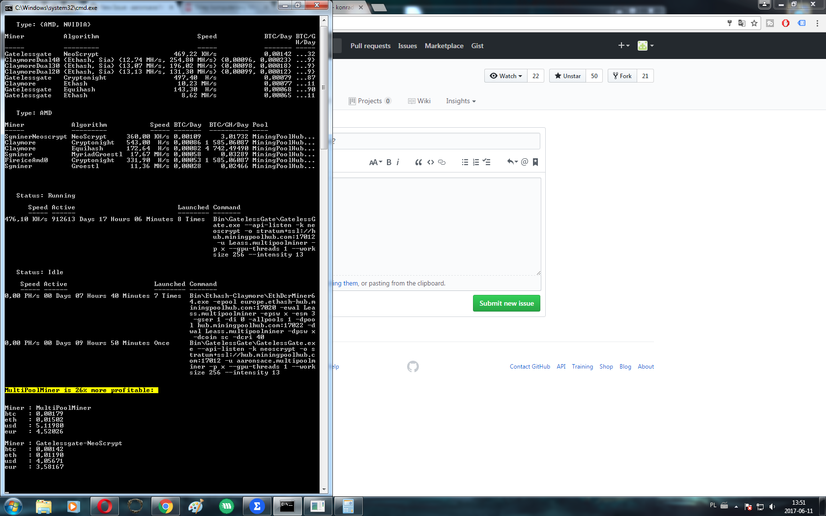 Is Something Wrong With Timespan · Issue 156 · Multipoolminer Multipoolminer · Github