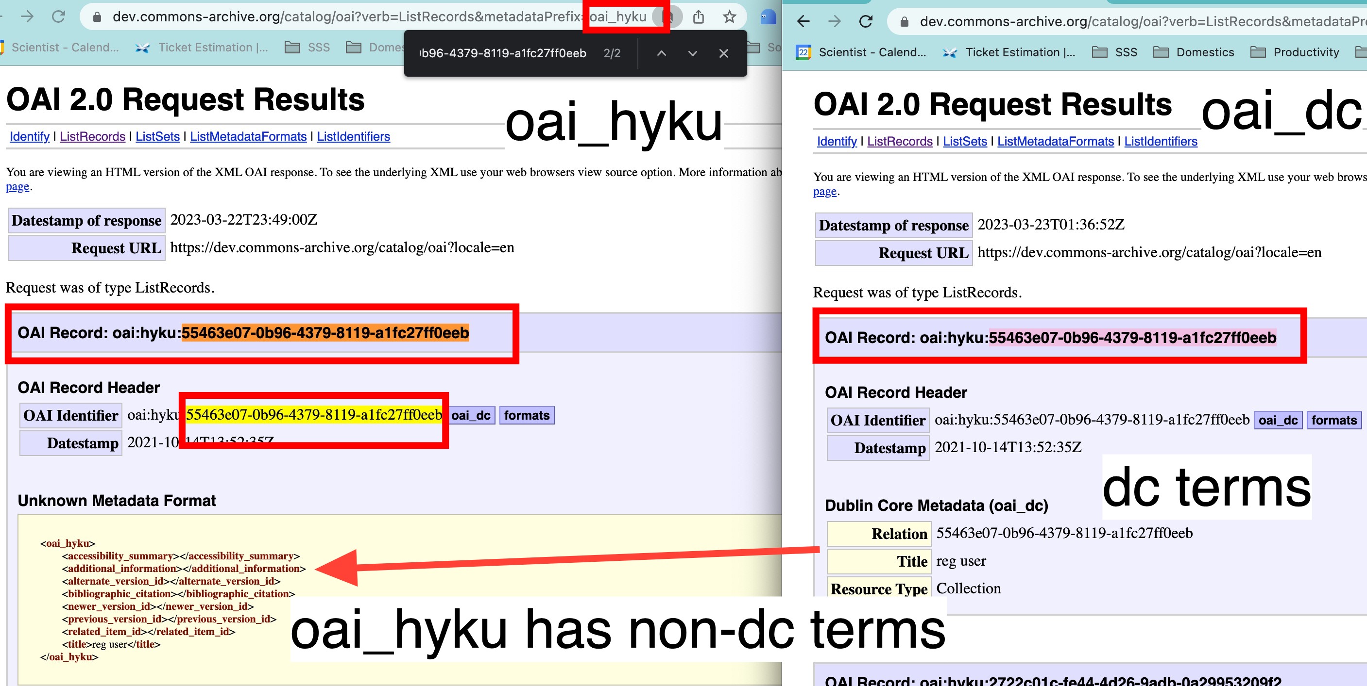 A single non DC field is included in the OAI feed · Issue #421 · notch8 ...