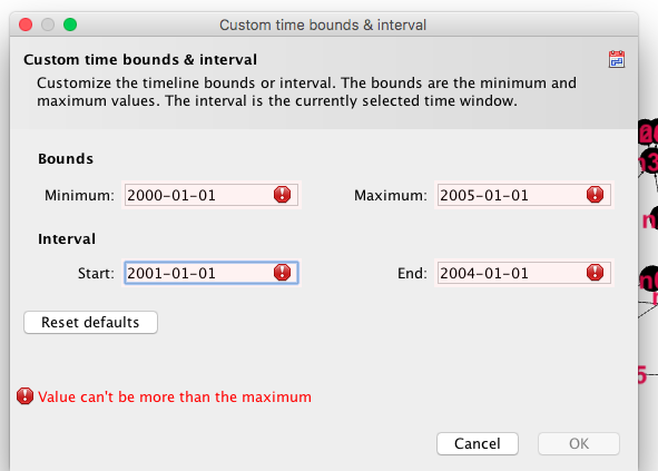 Very Lost Newbie Even Dynamic Graph Example Through Gephi Doesn T Work With Timeline · Issue