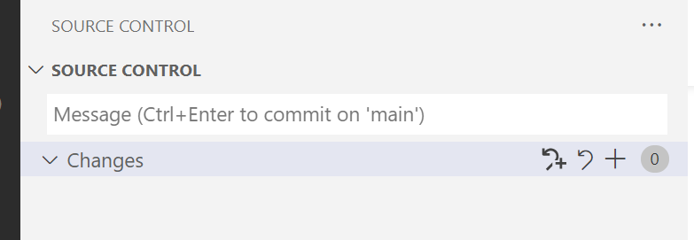 SVC Sync Button Only Shows In Multi-Root Workspaces · Issue #133588 · microsoft/vscode · GitHub
