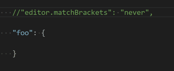Cannot turn off matching brackets · Issue #138134 · microsoft/vscode · GitHub