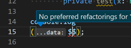 Inlay hints cause editor message to show in wrong location · Issue #132021 · microsoft/vscode ...