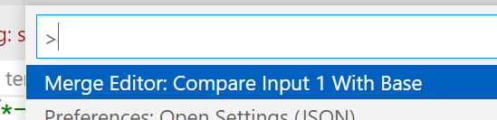 Merge editor should support to diff yours/their against base · Issue ...