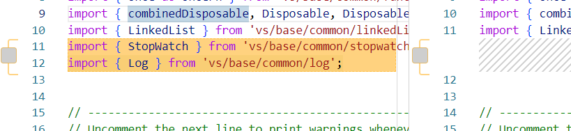 Diff Background Color Is Not Noticable In Light Theme / Barely Noticable In Dark Theme · Issue ...