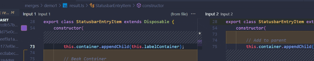 Merge Editor Conflict Navigation Seems Broken · Issue 158901