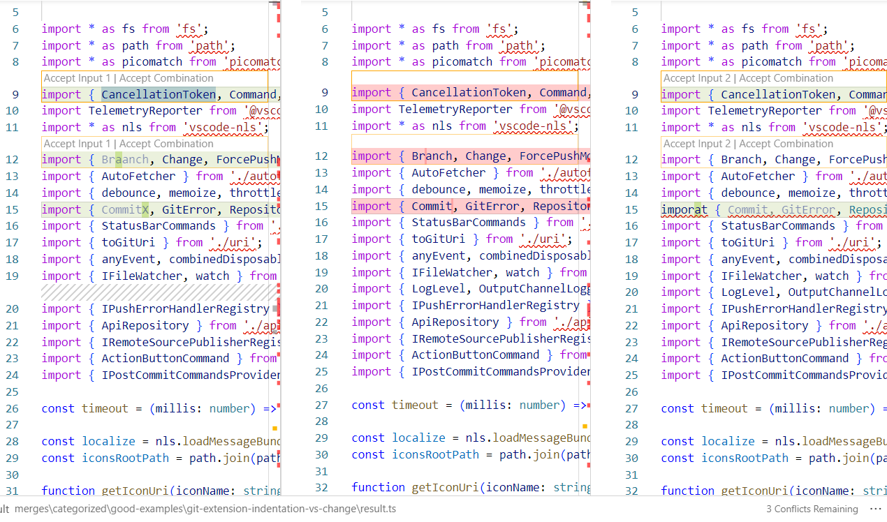 The Active Conflict Is Barely Noticable · Issue #161998 · microsoft/vscode · GitHub
