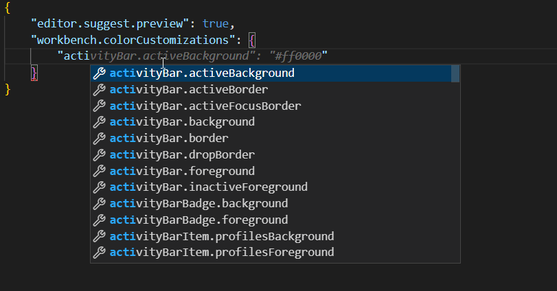 "editor.inlineSuggest.enabled" add extra quote when using tab in a "workbench ...