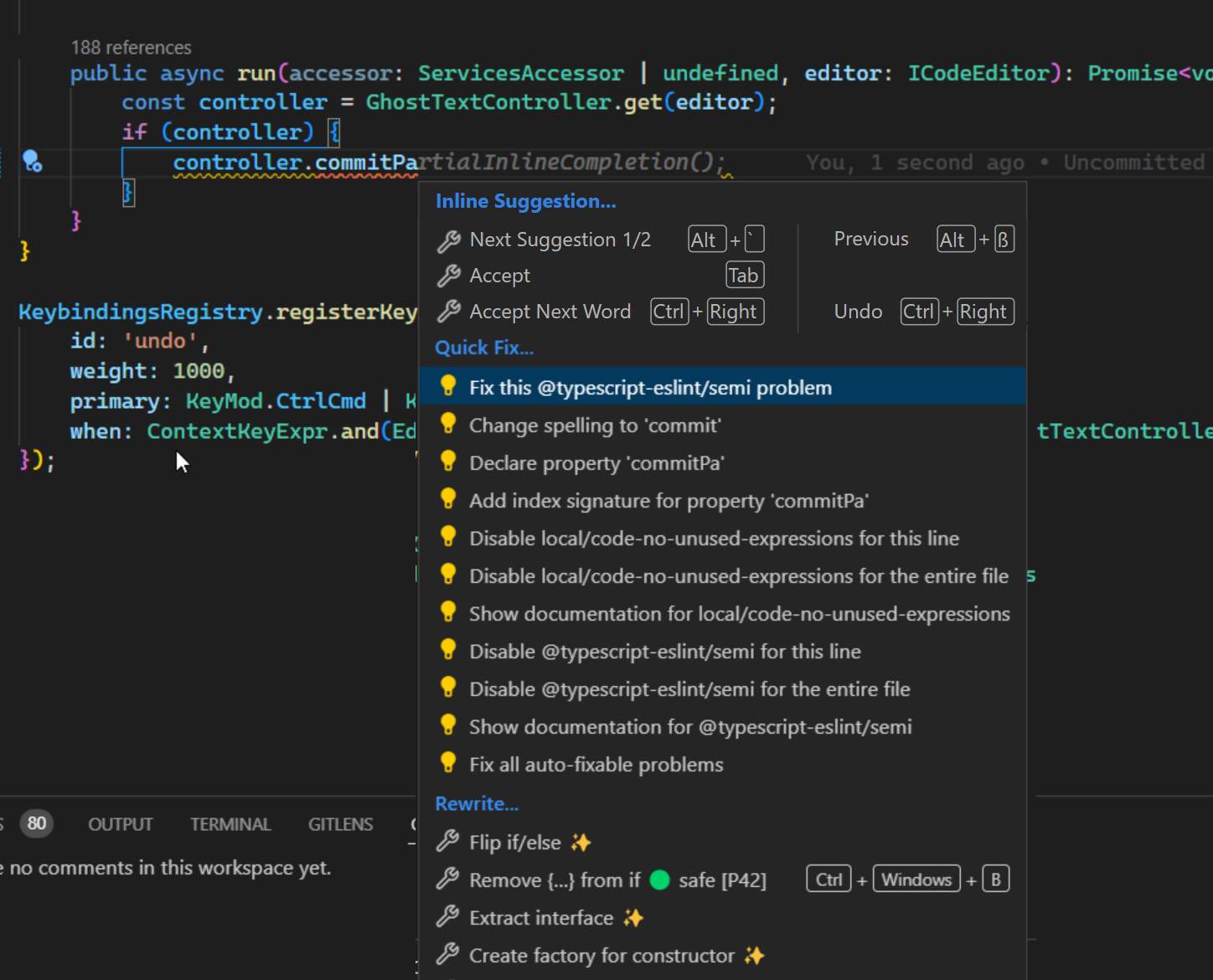 Inline Completions: UX Discussion · Issue #130550 · microsoft/vscode · GitHub