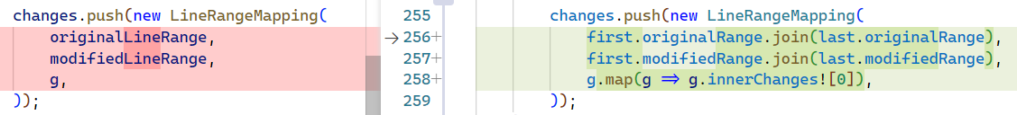Diff Shifting Does Not Seem To Work · Issue #178243 · microsoft/vscode · GitHub