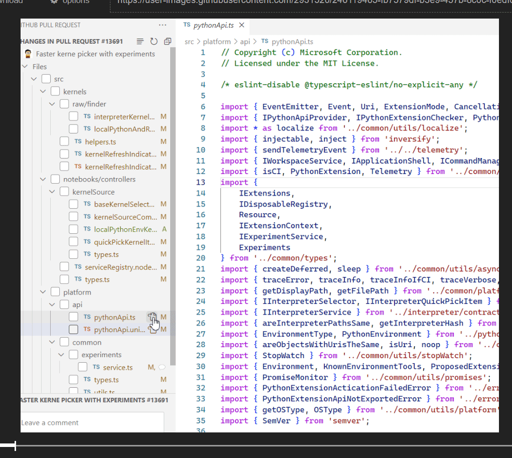 Flicker When Opening A File/Diff From A PR · Issue #185551 · microsoft/vscode · GitHub