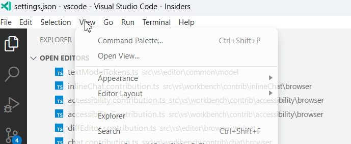 Windows/Native Title Bar: Horrible Title Menu Experience · Issue #188757 · microsoft/vscode · GitHub