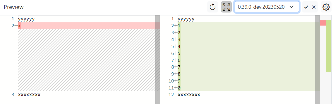 Overview Ruler Hunk Heights Are Not Accurate · Issue #190413 · microsoft/vscode · GitHub