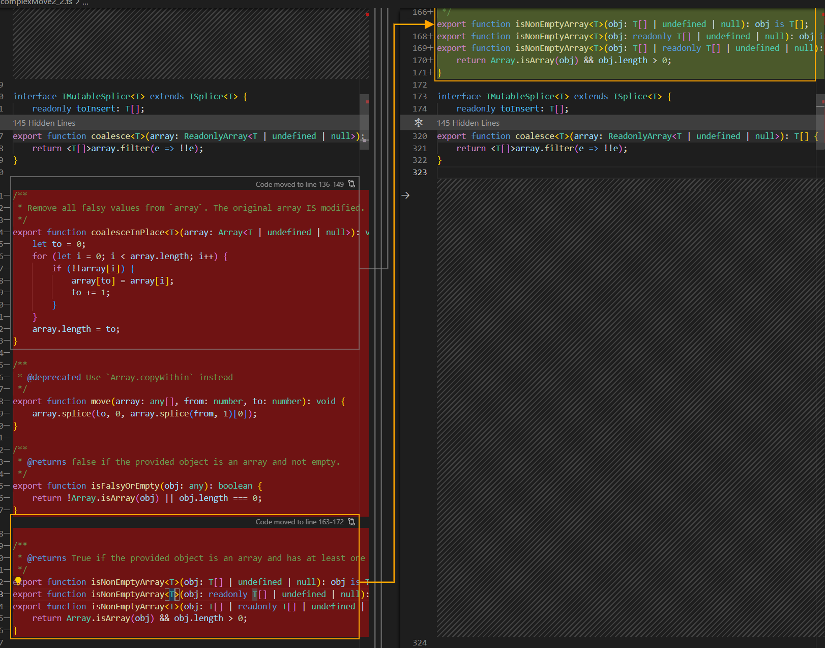 Moved code polishing · Issue #187432 · microsoft/vscode · GitHub