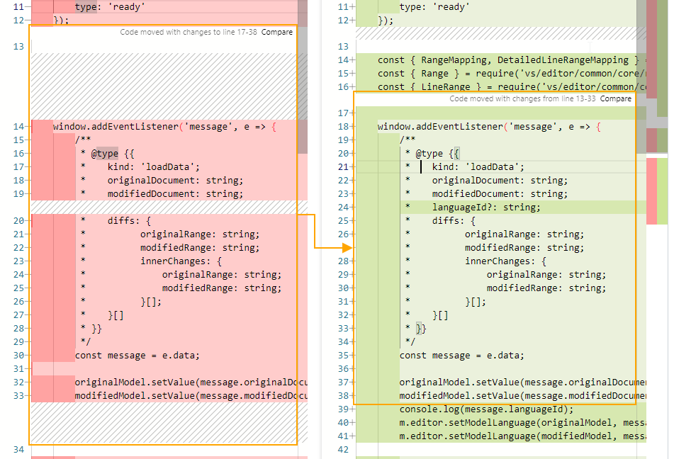 Moved Code False Positive · Issue #193367 · microsoft/vscode · GitHub