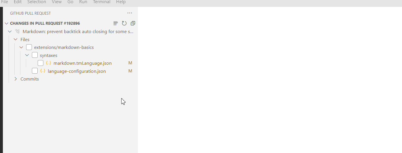 Pressing Enter Does Not Focus The Description · Issue 5286 · Microsoft Vscode Pull Request