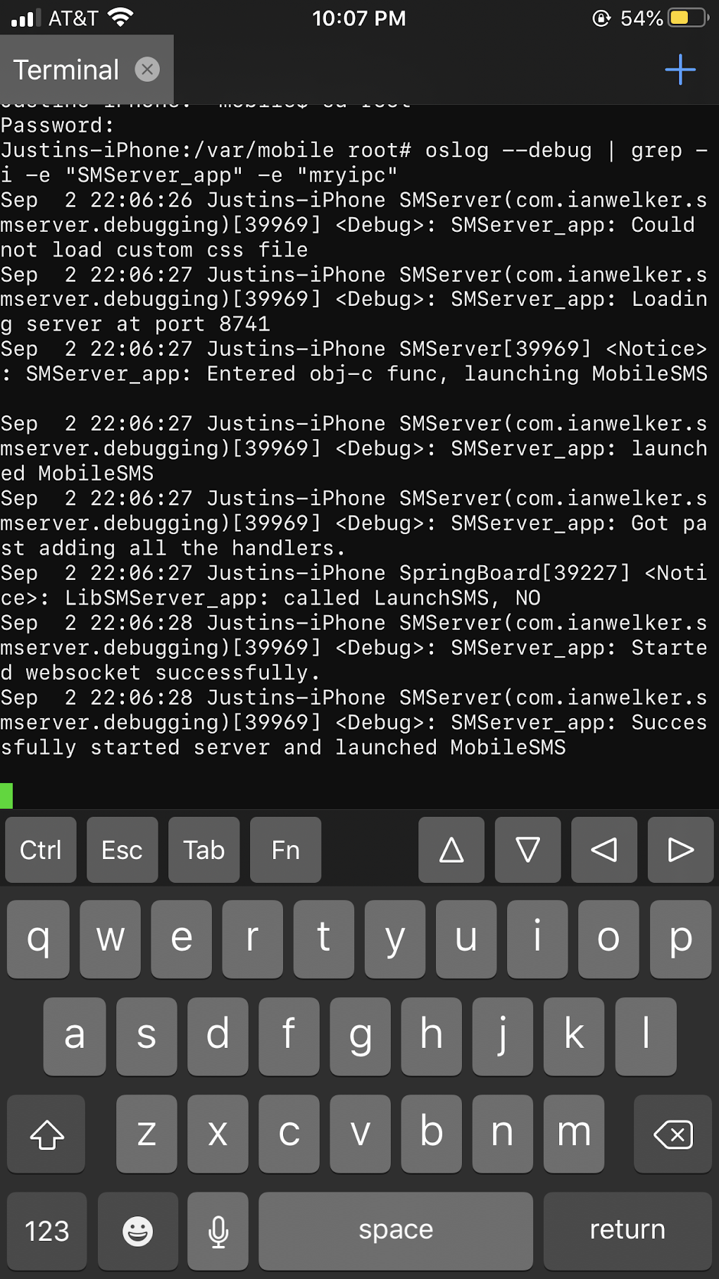 Crash when viewing a chat thread · Issue #28 · itsjunetime/smserver · GitHub