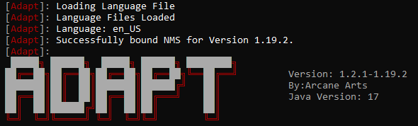 Startup logo like the Iris Plugin · Issue #176 · VolmitSoftware/Adapt · GitHub