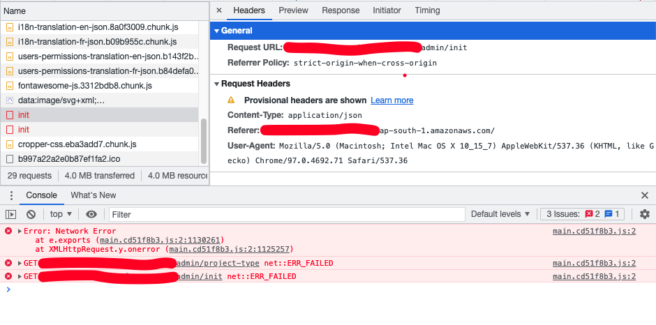 Network error to admin API · Issue #12190 · strapi/strapi · GitHub