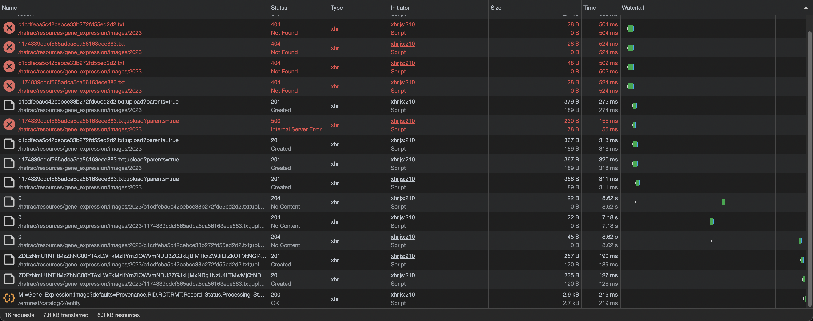 File upload generating multiple requests · Issue #2369 · informatics-isi-edu/chaise · GitHub