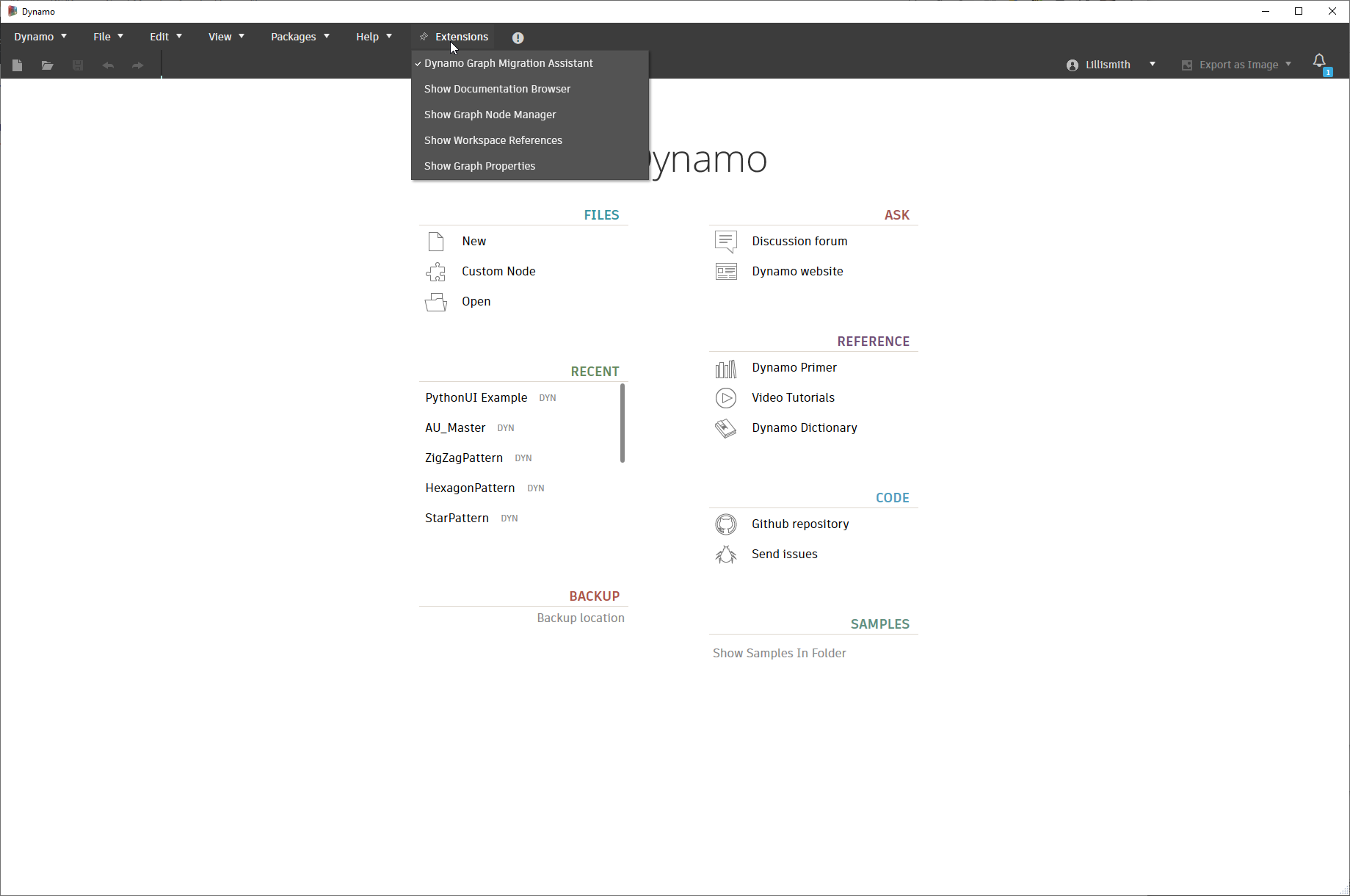 Nothing Happens On Starting Graph Migration Assistant Unless I Have A Workspace Open · Issue 4