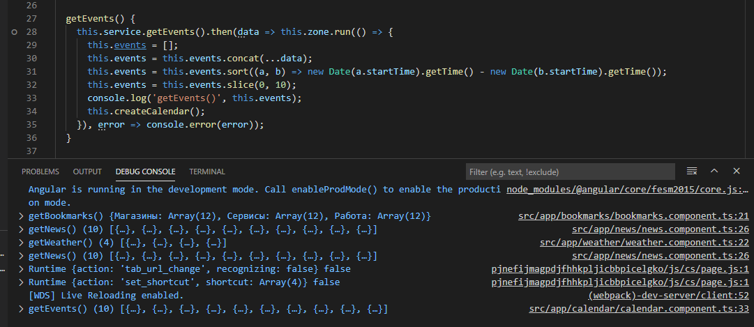 The Extension Totally Not Working With Projects Created With Dotnet New Angular · Issue