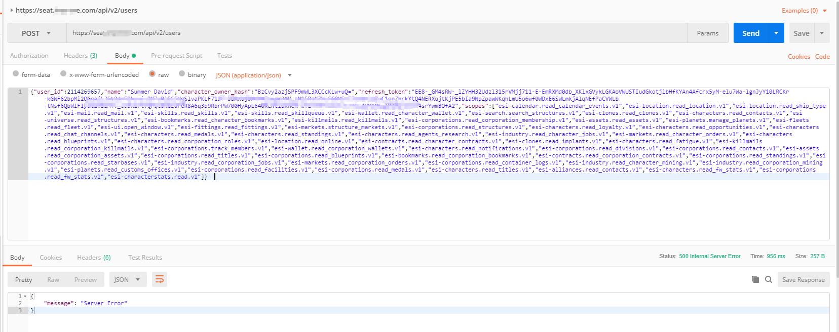 General error: 1364 Field 'characterId' doesn't have a default value · Issue #450 · eveseat/seat ...