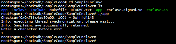 [BUG]Failed to create enclave with error code 0x1 · Issue #1164 · occlum/occlum · GitHub