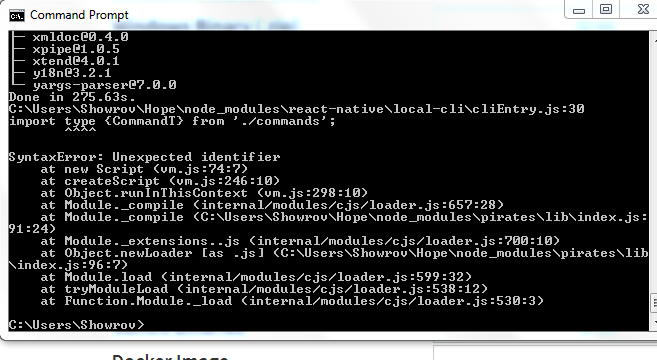 Unexpected identifier · Issue #703 · expo/create-react-native-app · GitHub