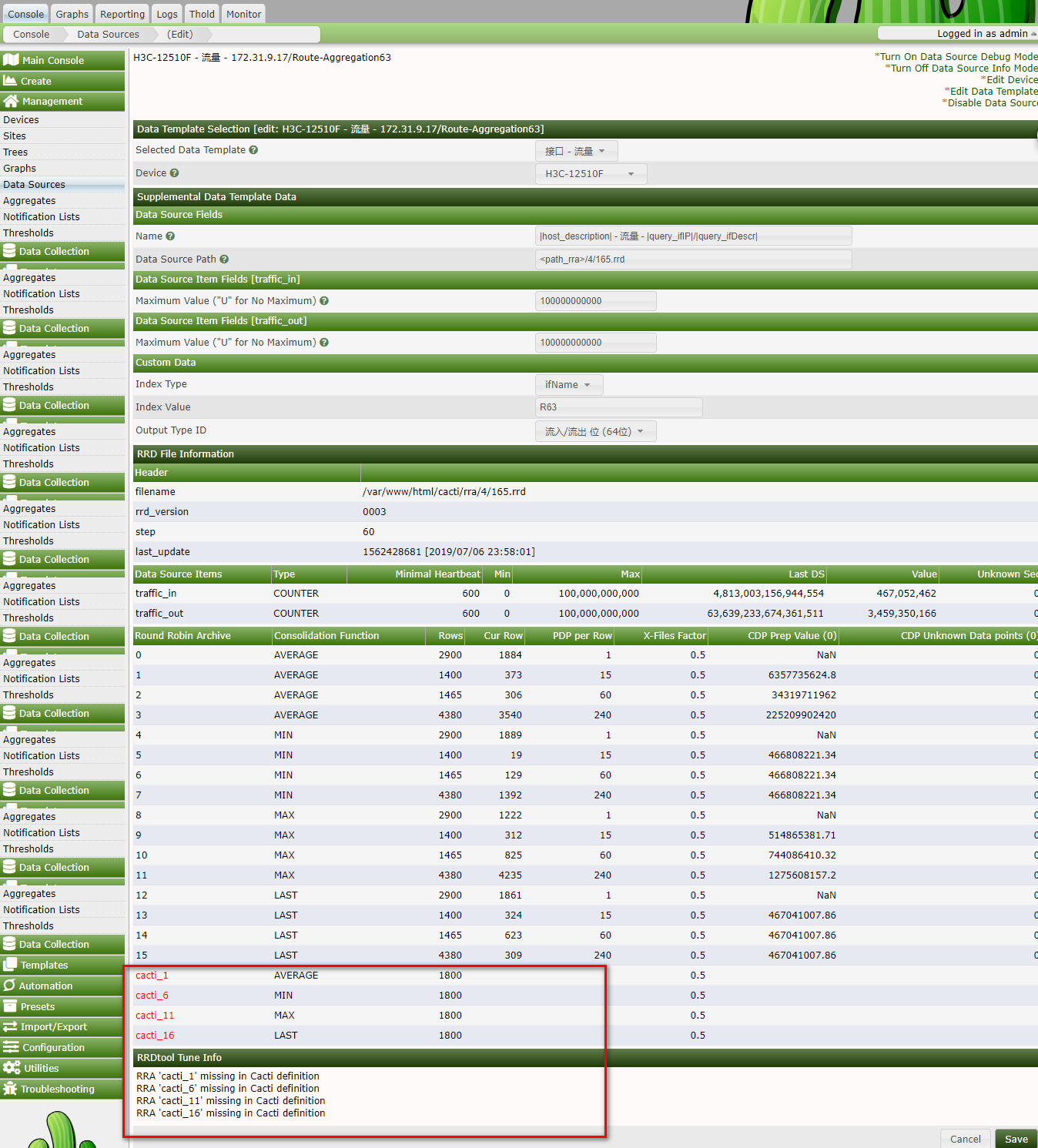 Add Data Source Info Mode to the Data Source Debug analysis page · Issue #2801 · Cacti/cacti ...