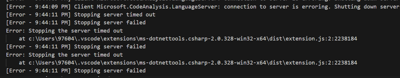 [BUG] Intellisense broke · Issue #329 · microsoft/vscode-dotnettools · GitHub