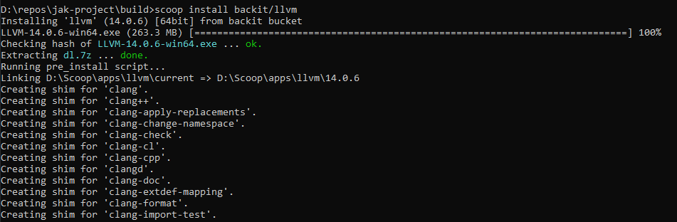 [Bug]: When installing llvm from main, clang,clang++ etc. dont get shimmed. · Issue #4337 ...
