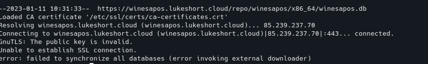 Website Is Down · Issue 545 · Winesaposwinesapos · Github