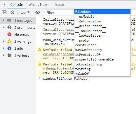 Cannot register addon · Issue #3 · BattlefieldDuck/XtermBlazor · GitHub
