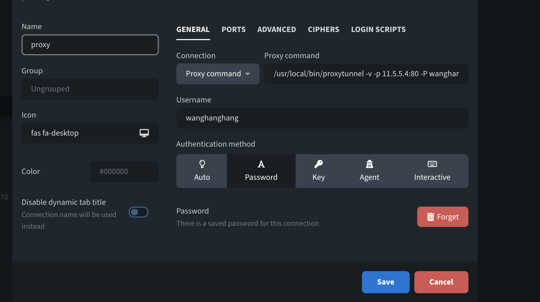 how to connect by using proxytunnel!!!!! · Issue #5158 · Eugeny/tabby ...