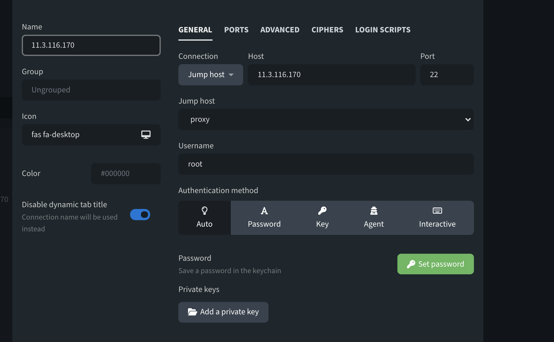 how to connect by using proxytunnel!!!!! · Issue #5158 · Eugeny/tabby ...