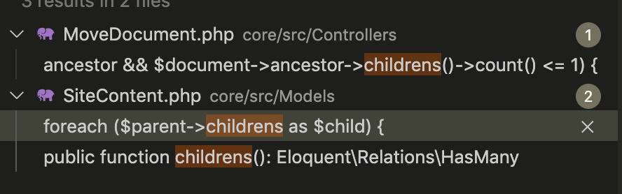 childrens should be children · Issue #1271 · evolution-cms/evolution · GitHub