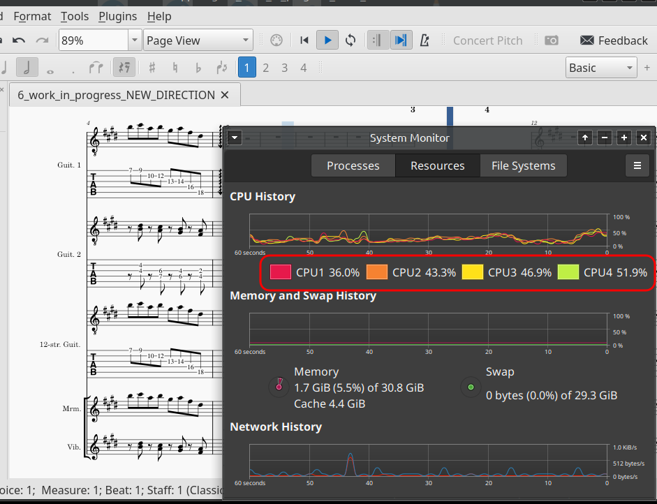 MS3.6.2 Format->Page settings freezes program for 100-110 seconds · Issue #16736 · musescore ...