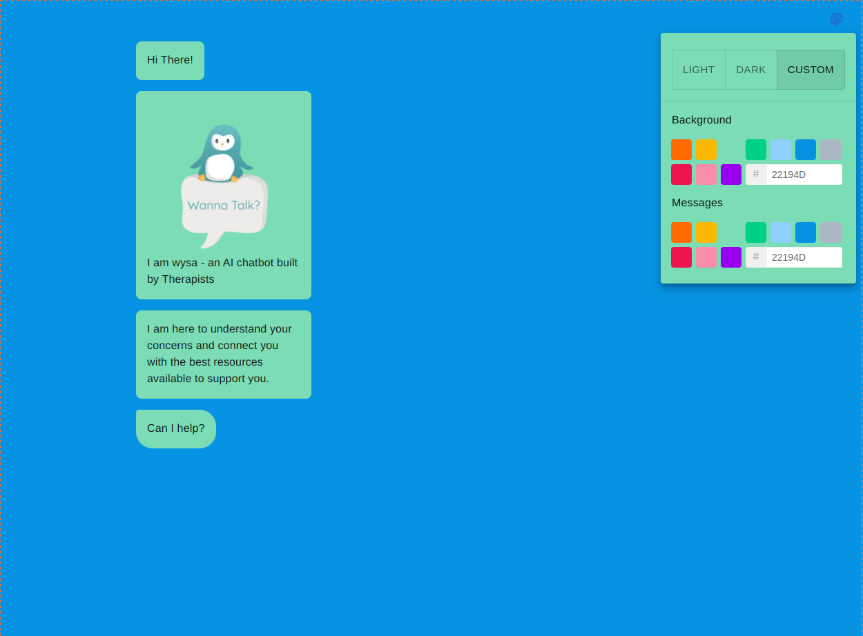 GitHub - rajpar29/react-chat-ui: A small chat UI project with themes